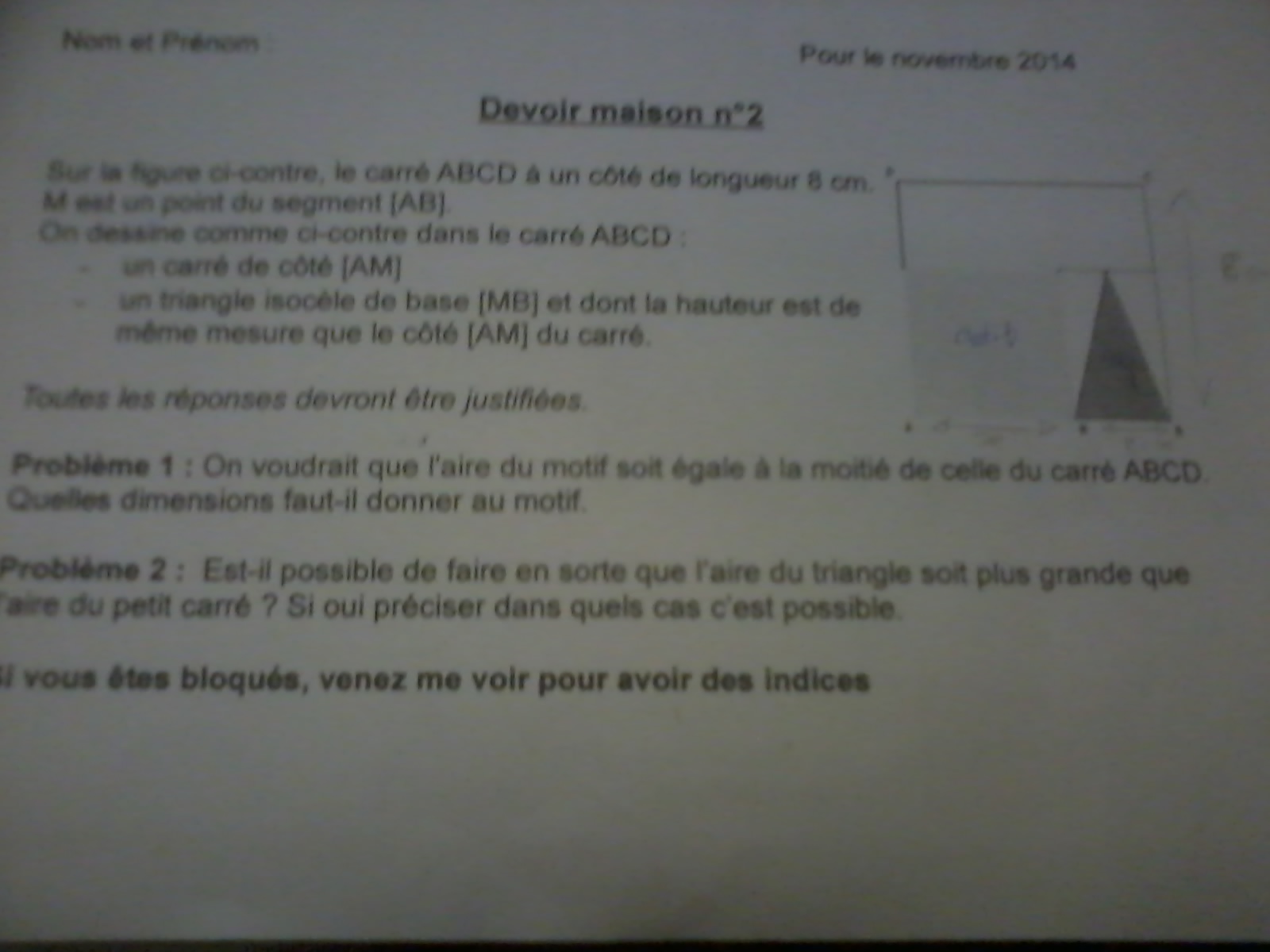 Devoir Maison Seconde par antoninpautrot - page 1 - OpenClassrooms